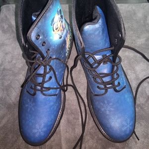 Shoes | Disney Inspired Combat Boots Mickey Mouse Lace Up Boots | Poshmark